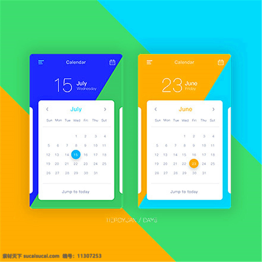 日历GUI界面素材图片下载-素材编号11307253-素材天下图库